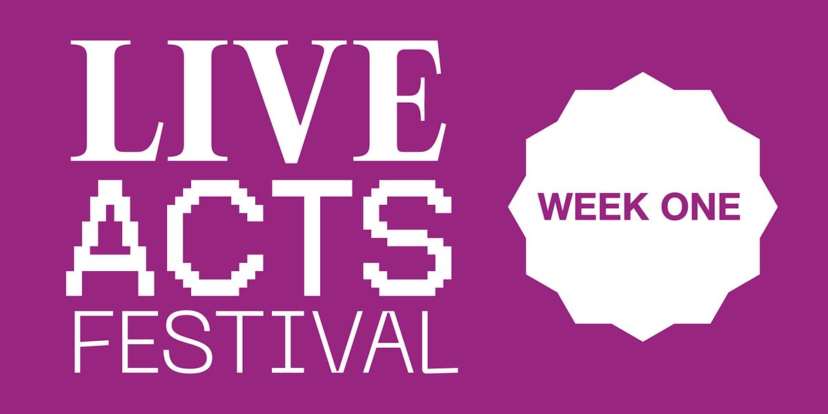 Live Acts Week 1: The Santi Show at SFU Goldcorp Centre for the Arts ...