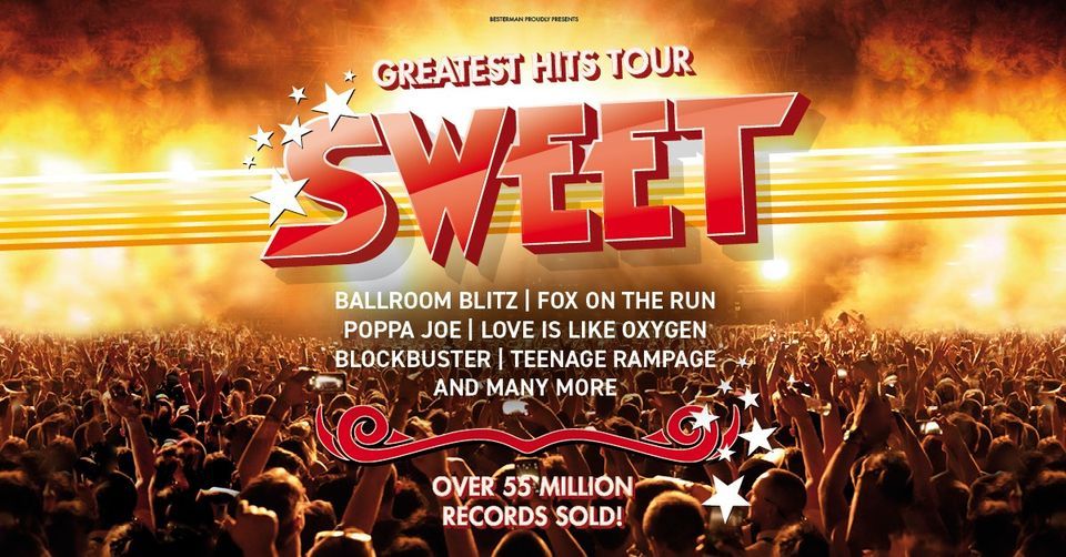 Sweet – ”Greatest Hits Tour 2022” | Åhaga, Borås, VG | September 8, 2022