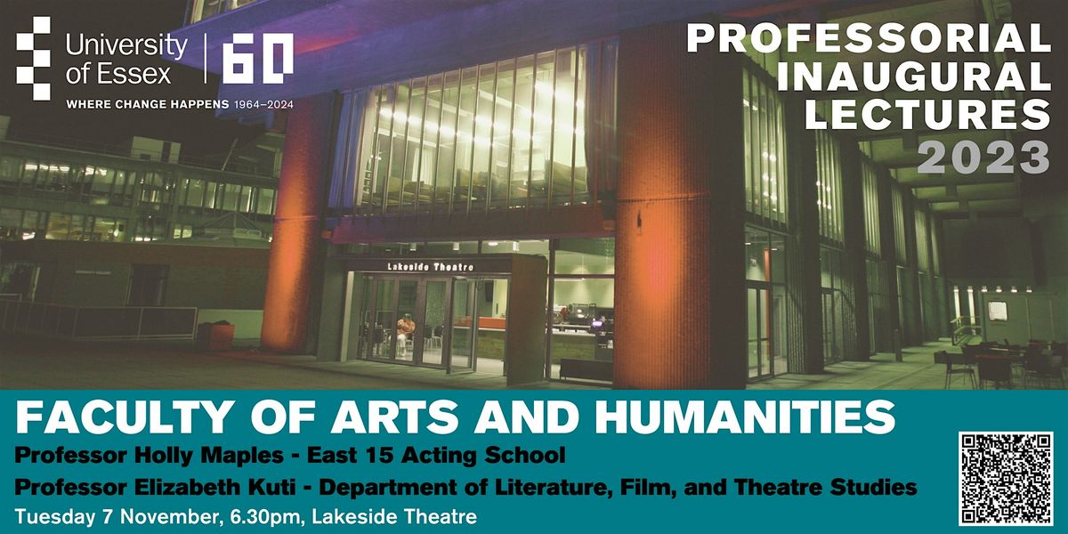Faculty of Arts and Humanities Professorial Inaugural Lectures at ...