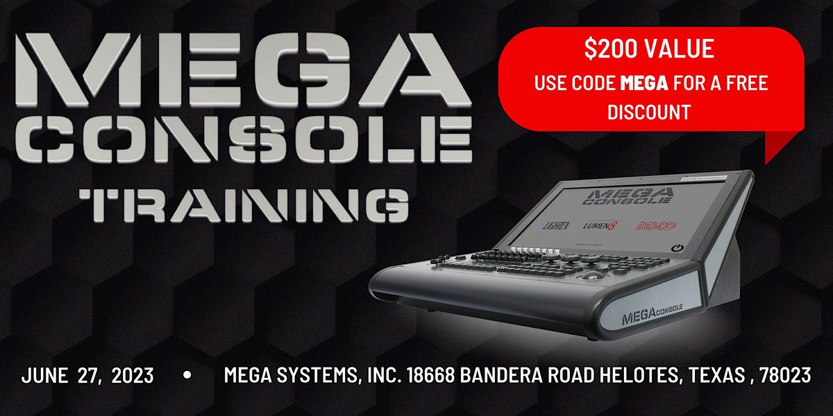 MEGA CONSOLE TRAINING - JUNE 2023 at MEGA Systems, Inc., Helotes on ...
