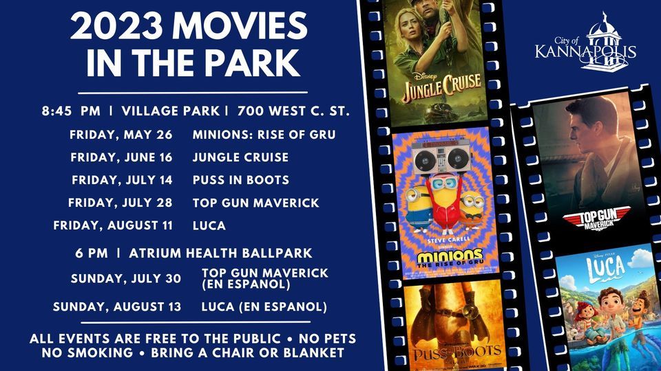 Movies in the Park: Minions: Rise of Gru | City of Kannapolis Village ...