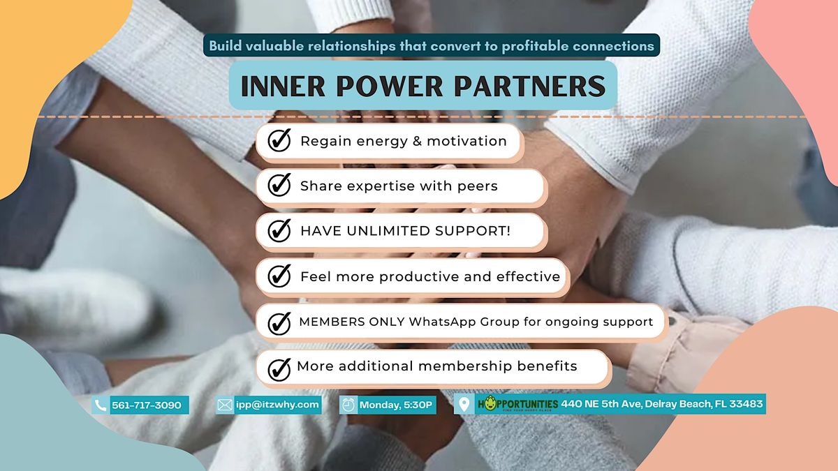 Inner Power Partners | Hopportunities, Delray Beach, FL | December 12, 2022