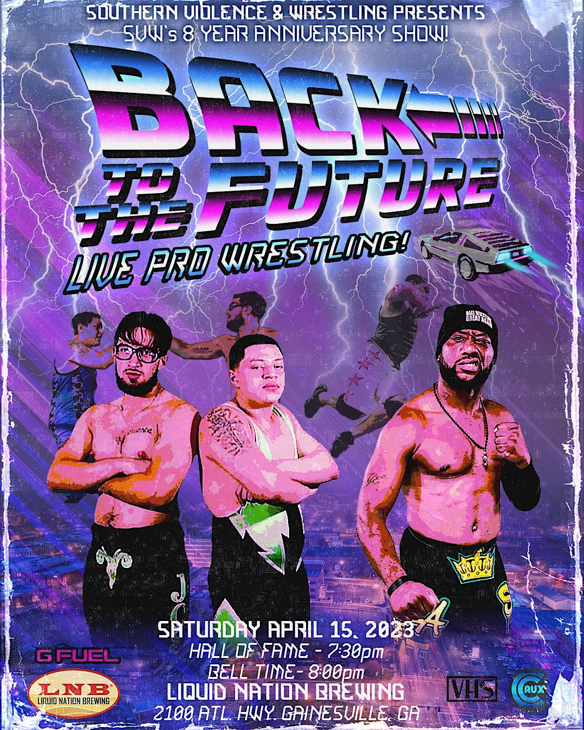 SVW 8 Year Anniversary Show Back To The Future (All Ages Show) | Liquid ...