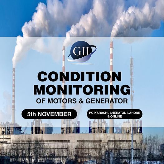 Condition monitoring for motor and generators | Pearl-Continental Hotel ...