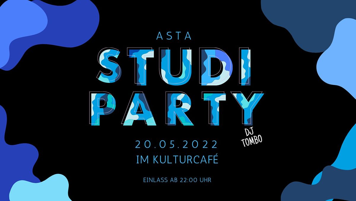 AStA Studi Party | Kulturcafé (QKaff), Mainz, RP | May 20 to May 21