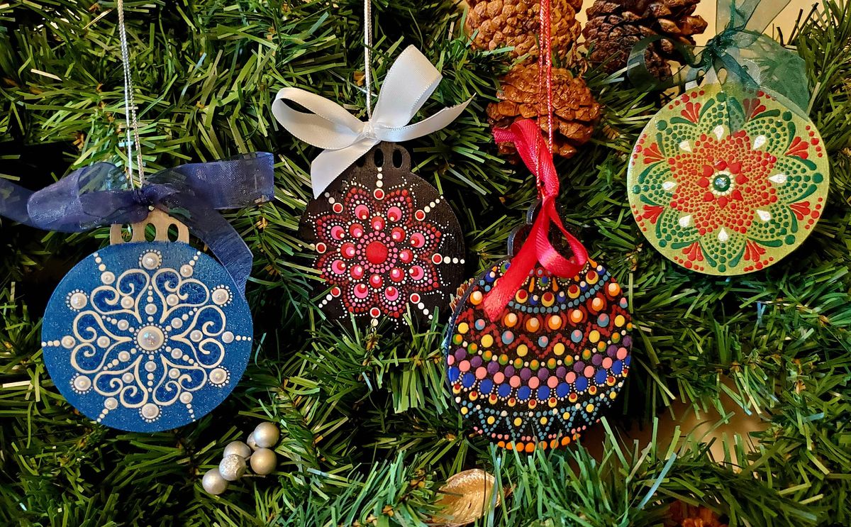 Mandala Christmas Ornament Intro To Dot Art Technique Billings mandala-christmas-ornament-intro-to-dot-art-technique-billings