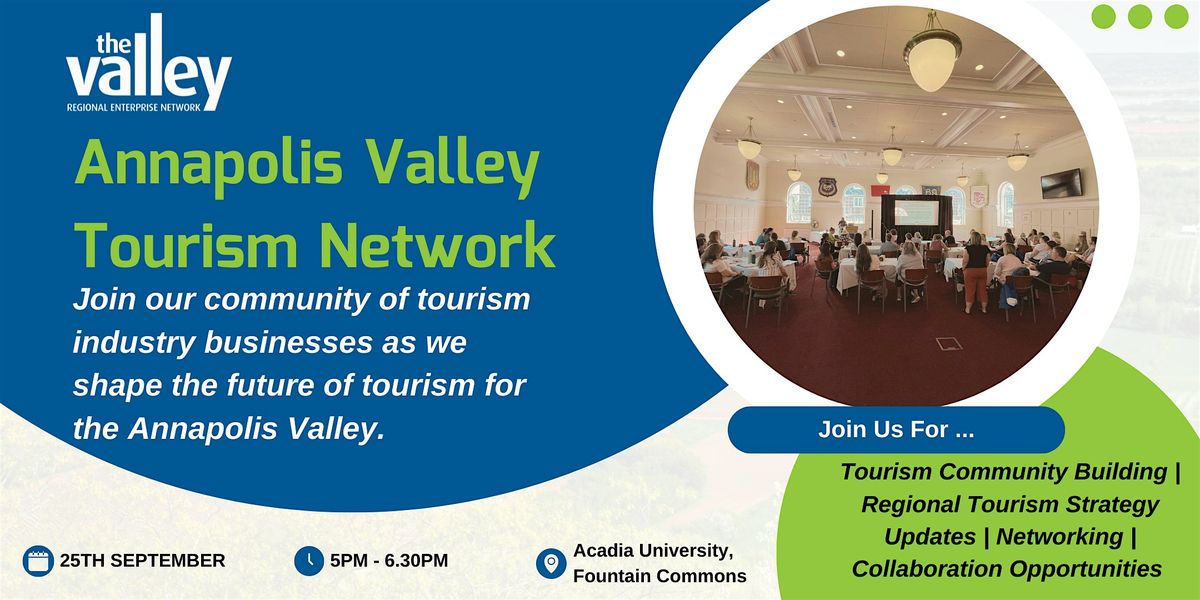 Annapolis Valley Tourism Network Event - September 2024 at Sheldon L ...