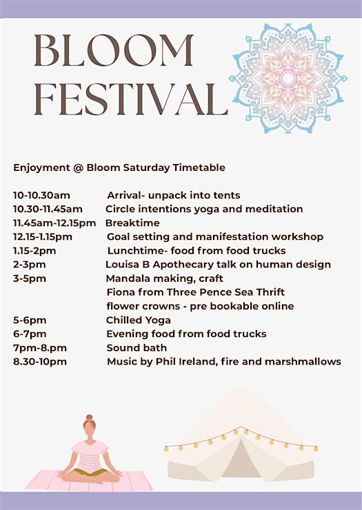 Bloom Festival May 2026 at PR7 5JS, Charnock Richard on 2nd May, 2026