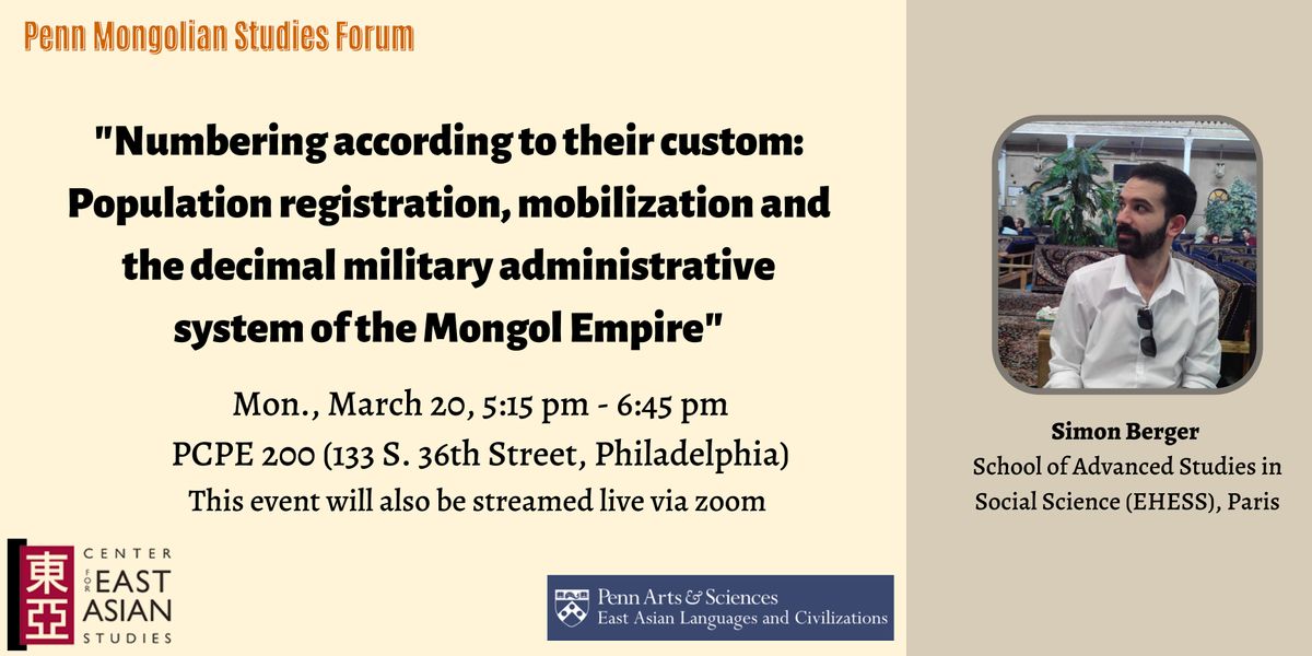 "Numbering according to their ... system of the Mongol Empire" w ...