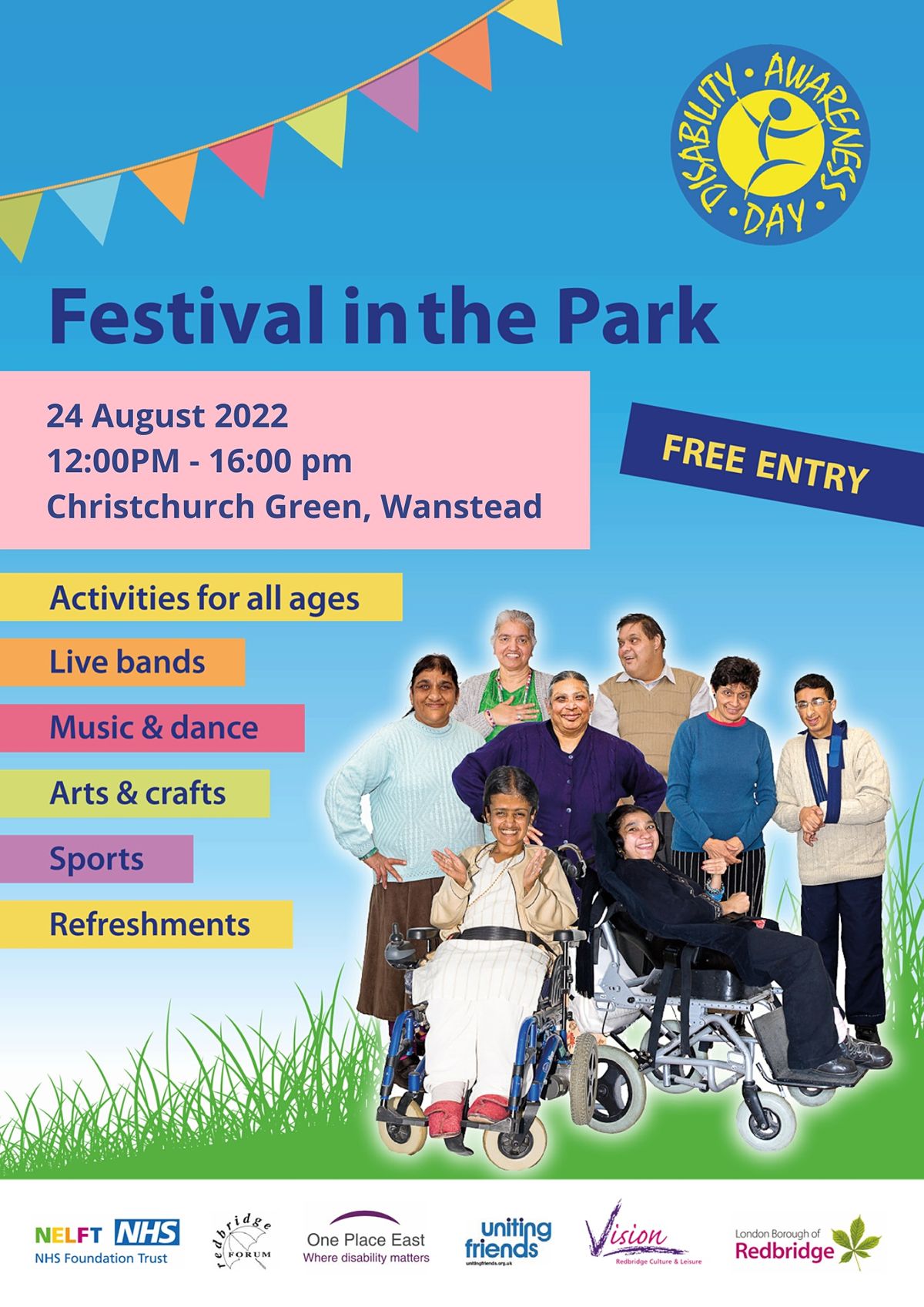 Disability Awareness Festival at Christ Church Green, London on 24th ...