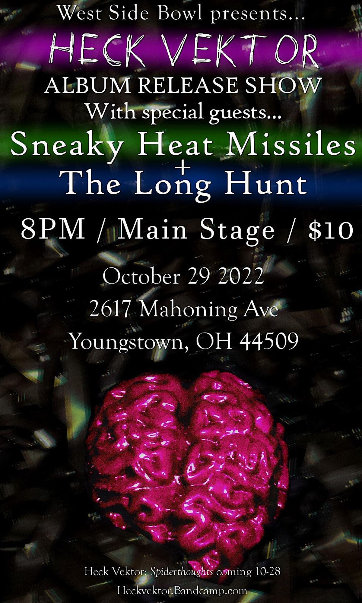 Heck Vektor/Sneaky Heat Missiles /The Long Hunt | Westside Bowl ...