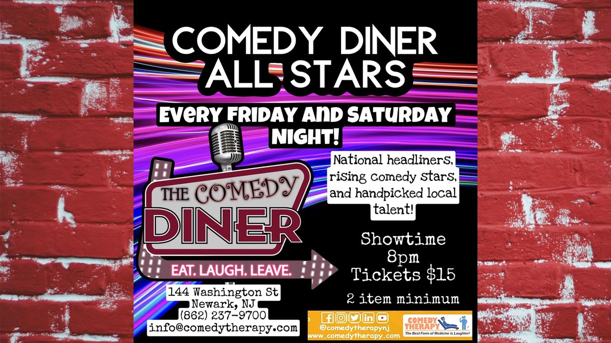 Comedy Diner All Stars - Mar 11th | Annabella's Kitchen, Newark, NJ ...