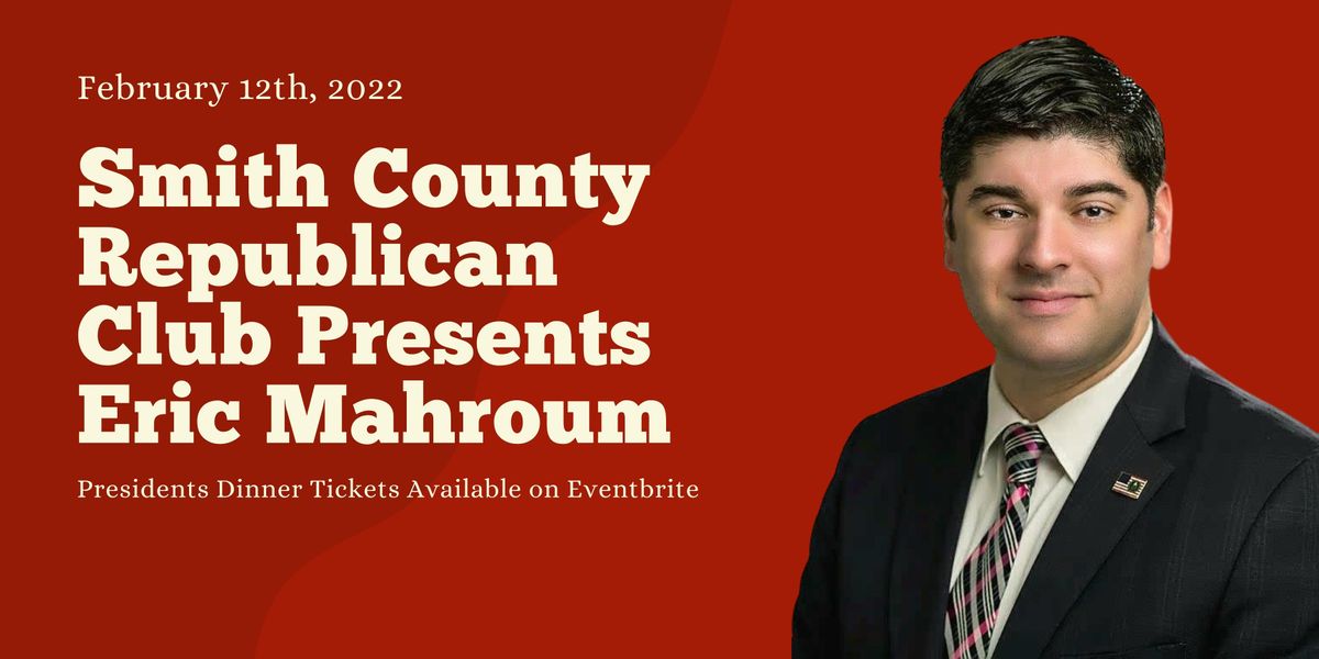 SCRC Presidents Dinner Presents Former Trump Advisor Eric Mahroum ...