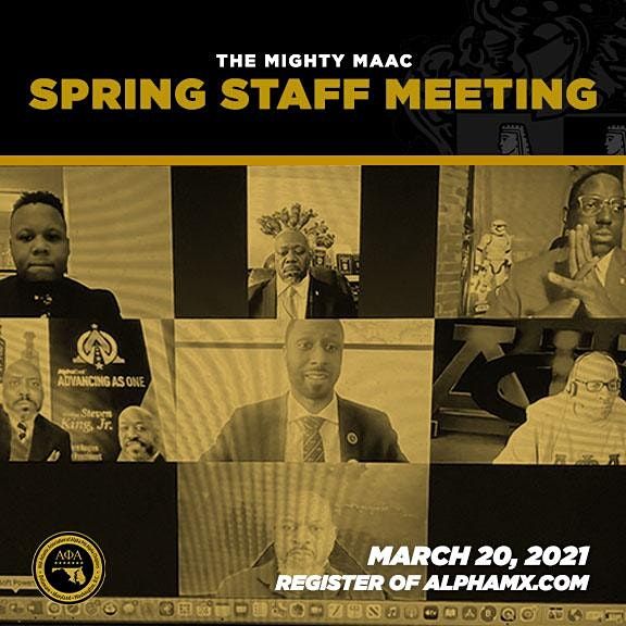 MAAC SPRING STAFF MEETING 2022 | Delaware State University, Student ...