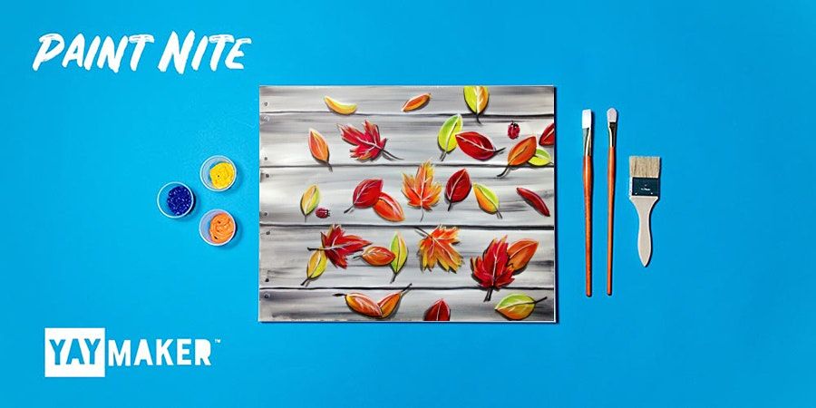 Paint Nite: The Original Paint and Sip Party | Pier 53 - Burlington | November 12, 2022