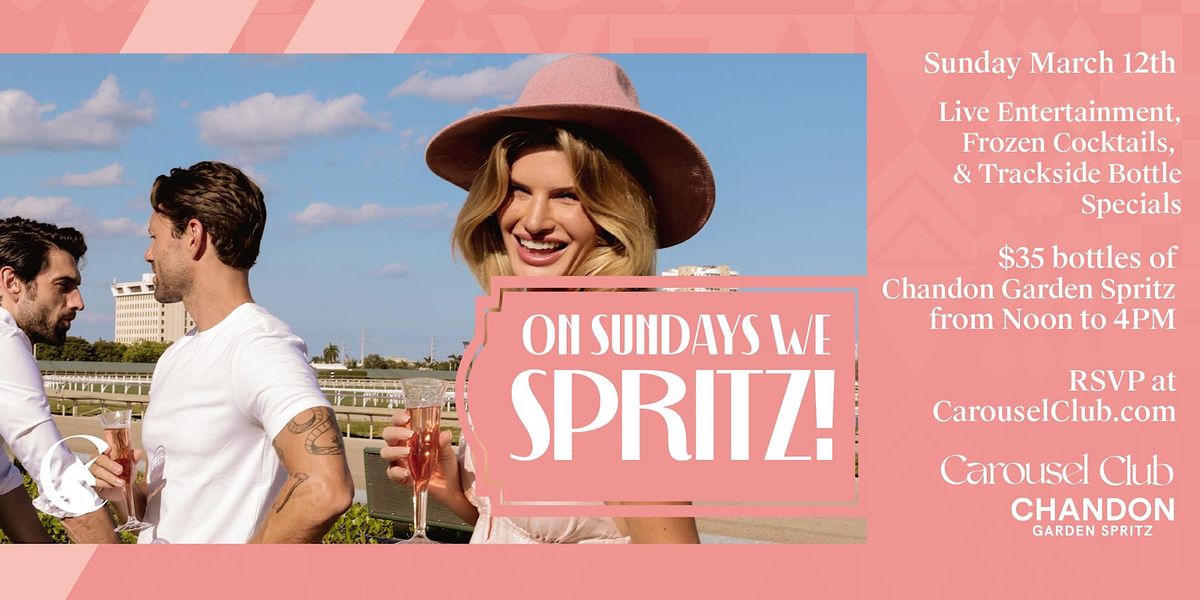 On Sundays We Spritz At Carousel Club | Carousel Club, Hallandale Beach ...