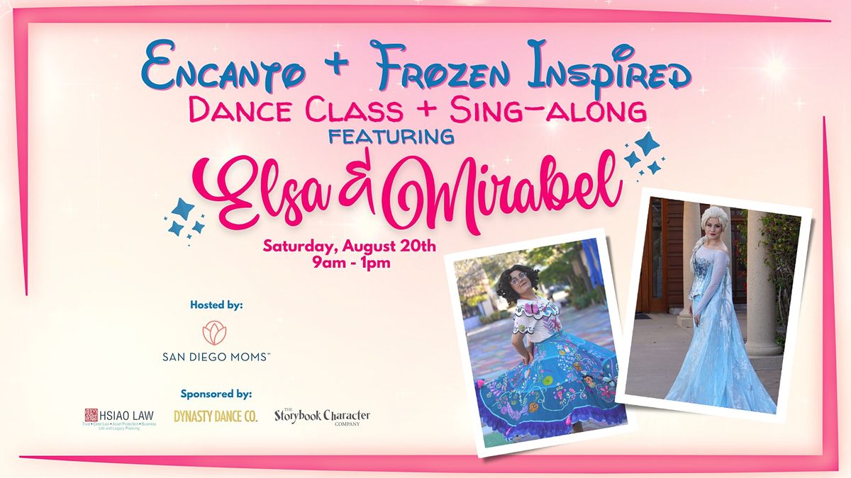 Encanto + Frozen Inspired Dance Class + Sing-along with Mirabel & Elsa ...
