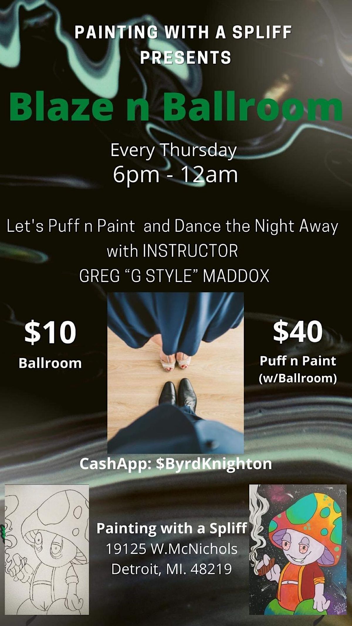 Blaze n Ballroom lessons | 19125 W McNichols Rd, Detroit, MI | December ...