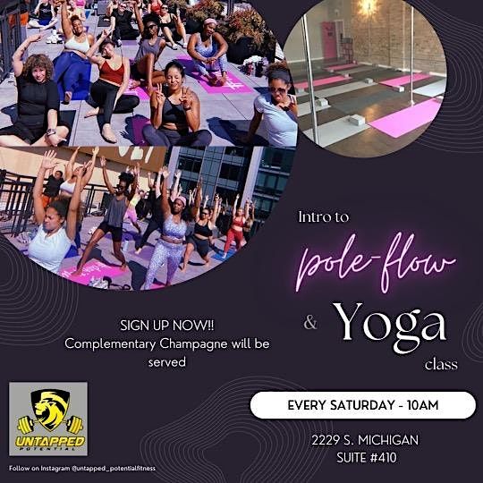 Intro to Pole Flow & Yoga Class at 2229 S Michigan Ave, Chicago on 17th ...