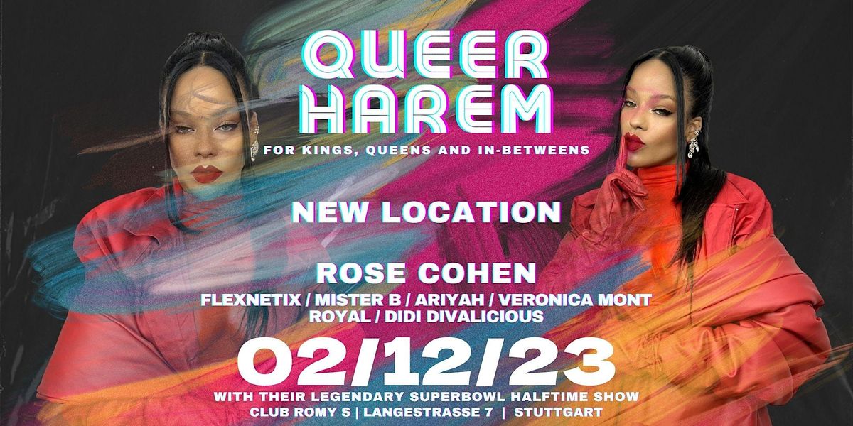 2.12 Gay Party Stuttgart - QueerHarem with Rose Cohen | QueerHarem ...