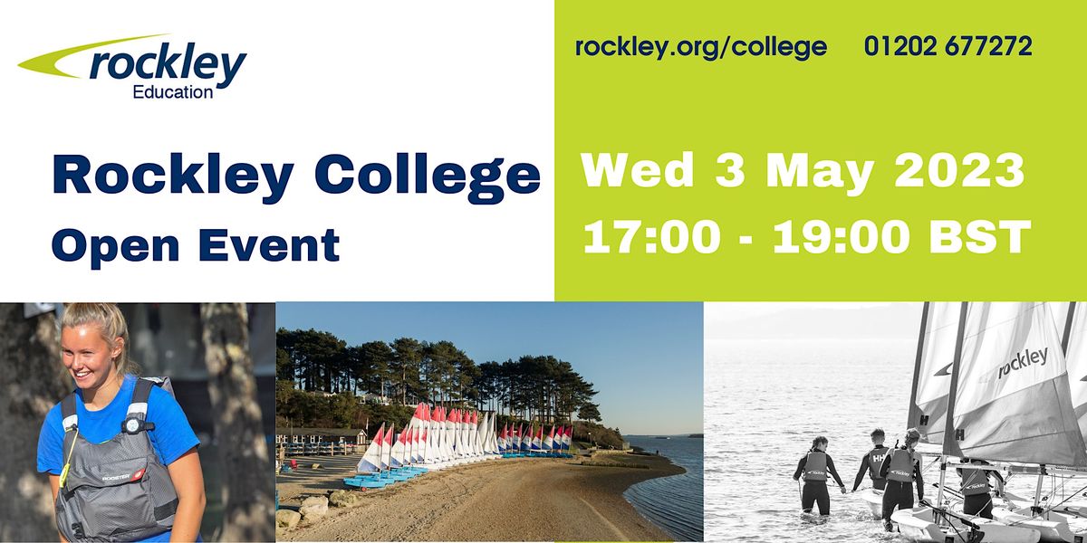 Rockley College Open Event Wednesday 3 May 2023 at Rockley Watersports ...