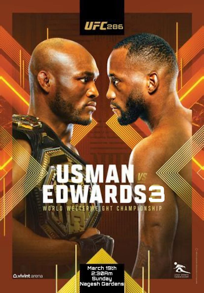 UFC 286 at Nagesh Gardens, Margao on 19th March, 2023