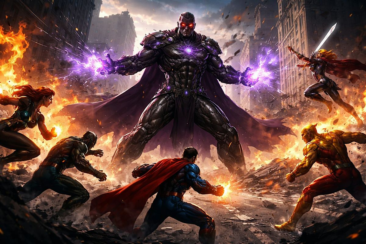 SATURDAY MARCH MARVEL MADNESS ONE SHOT ENCOUNTERS - IRVINE, CA at Denny ...