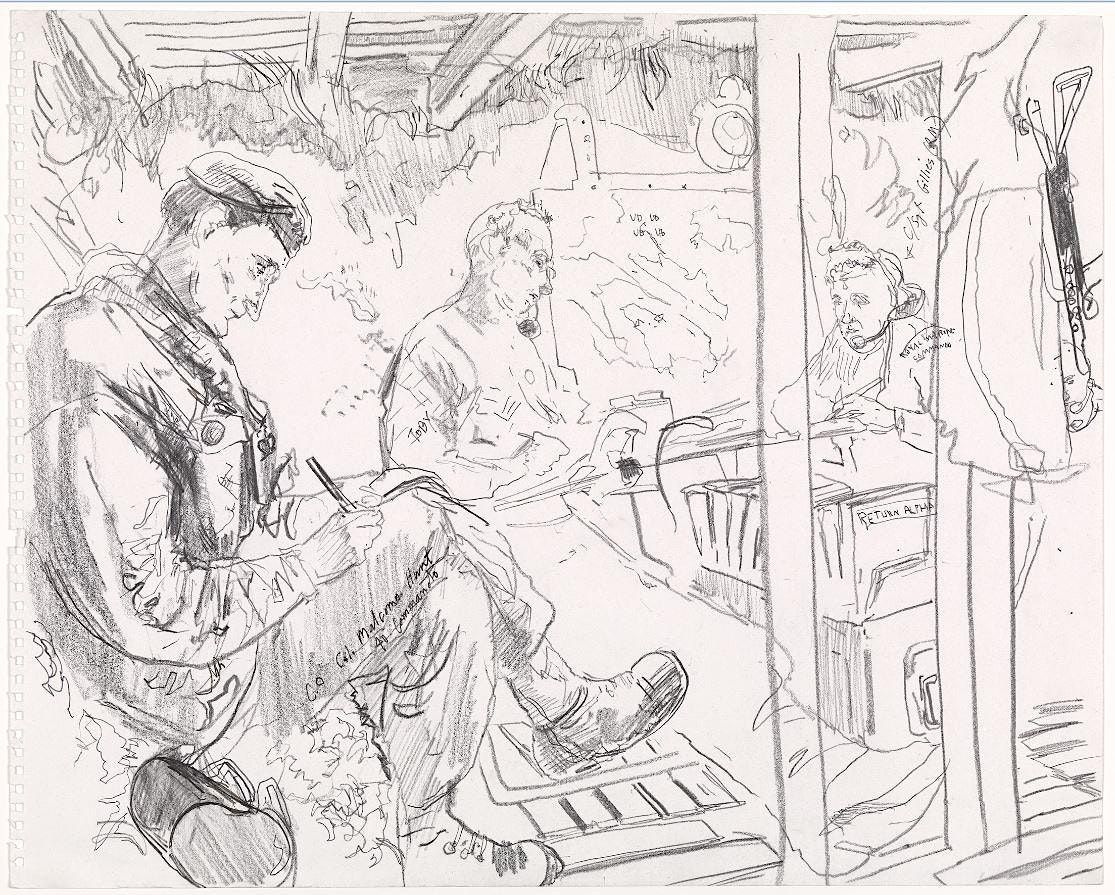 Drawing fire: Linda Kitson | Theatre 2, Roland Levinsky Building ...