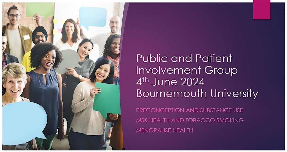 Womens Health Community Engagement Public and Patient Involvement ...