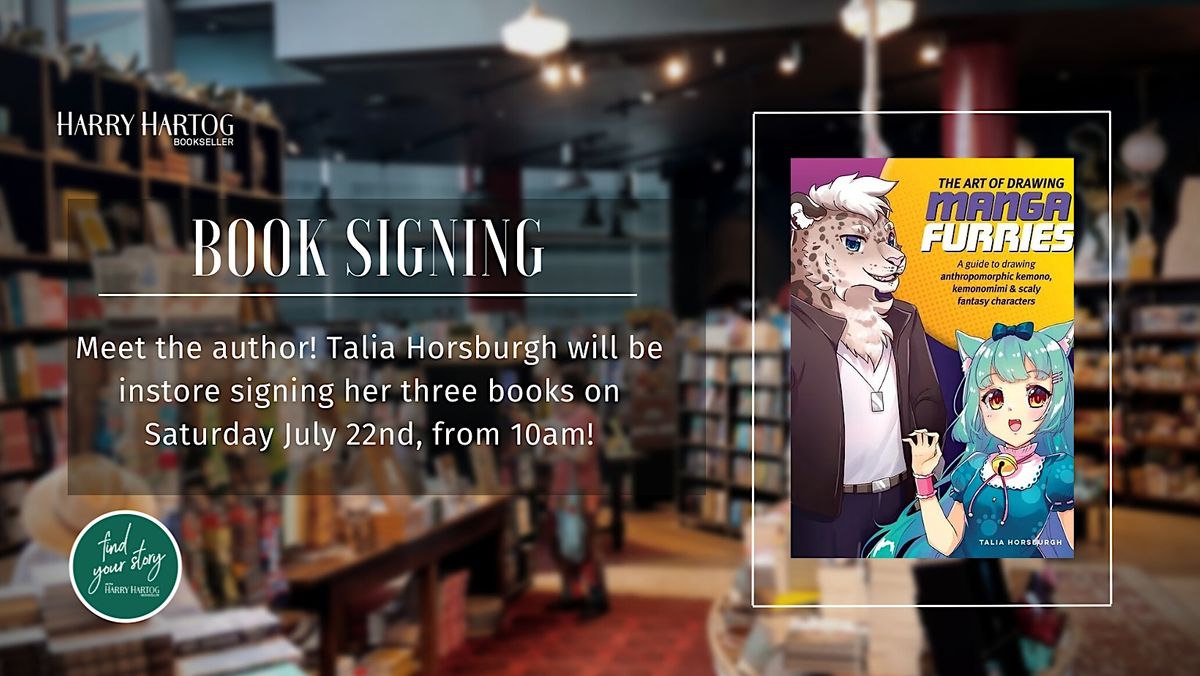 The Art of Drawing Manga- Book Signing with Talia Horsburgh! at Harry ...