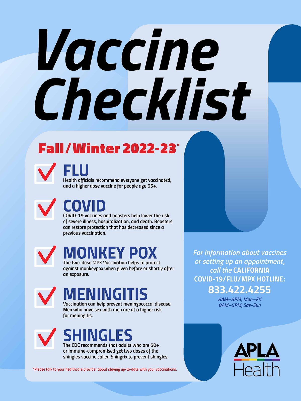 2023 Health Check with Dr. Kevin Tangonan at Plummer Park - Fiesta Hall ...