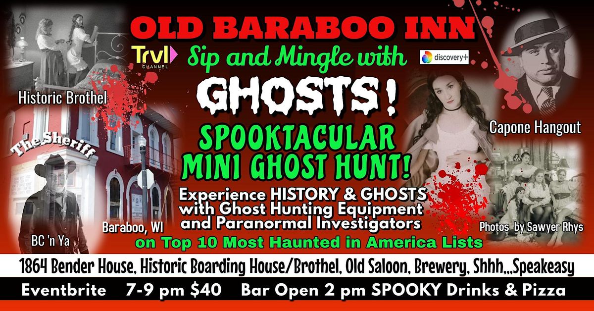GHOSTS! Spooky, Fun GHOST HUNT in an Old Saloon on Most Haunted lists ...