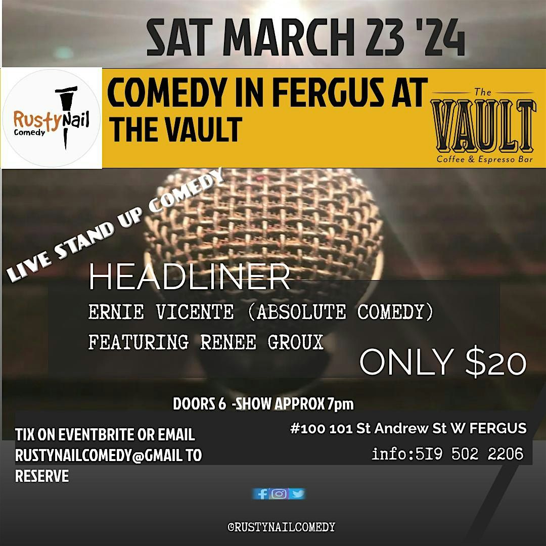 Entertainment Events in Fergus, ON