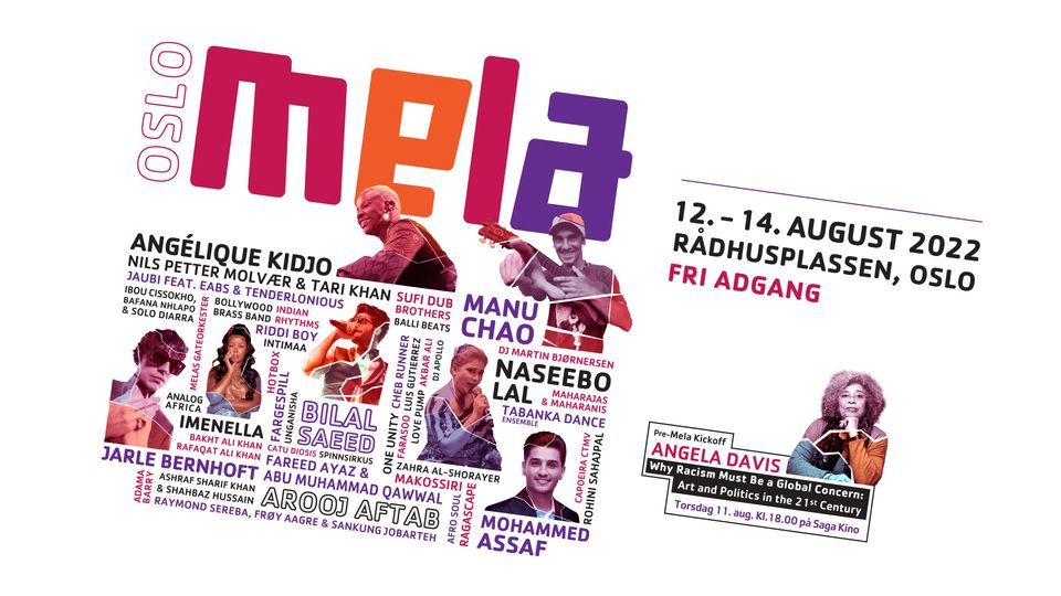 Oslo Mela 2022 | Rådhusplassen, 0160 Oslo, Norge | August 12 to August 14