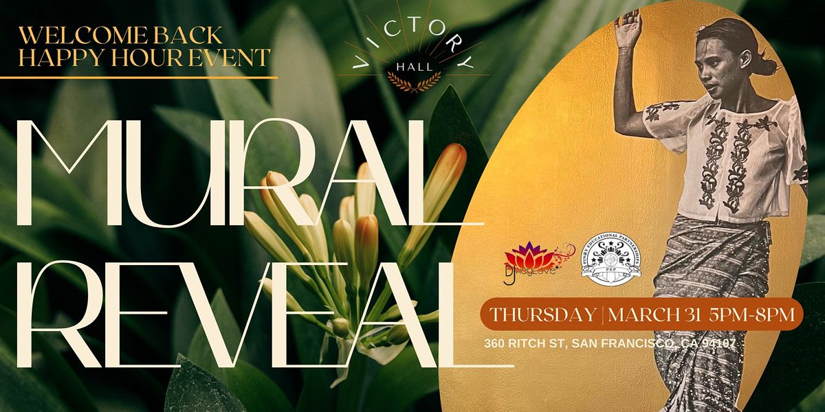 Welcome Back Happy Hour and Mural Reveal at Victory Hall & Parlor, San ...