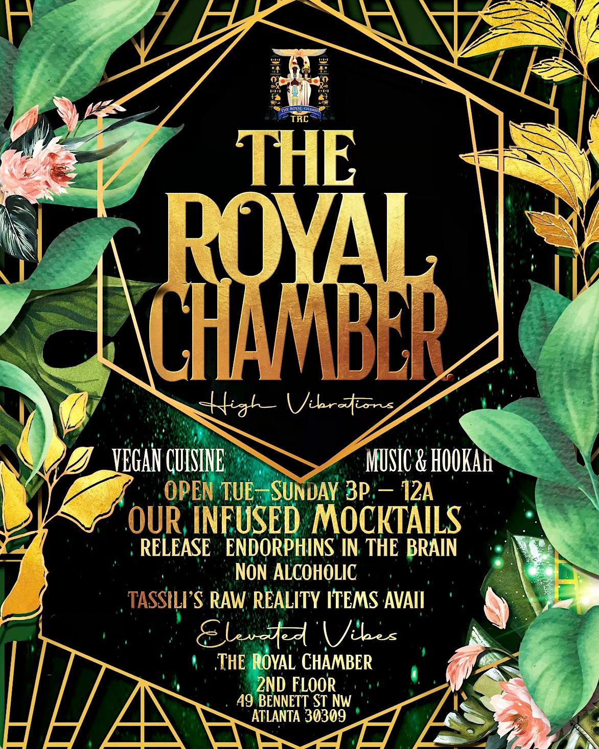 The Royal Chamber Lounge: High Vibrations | The Royal Chambers, Atlanta, GA | September 9 to ...