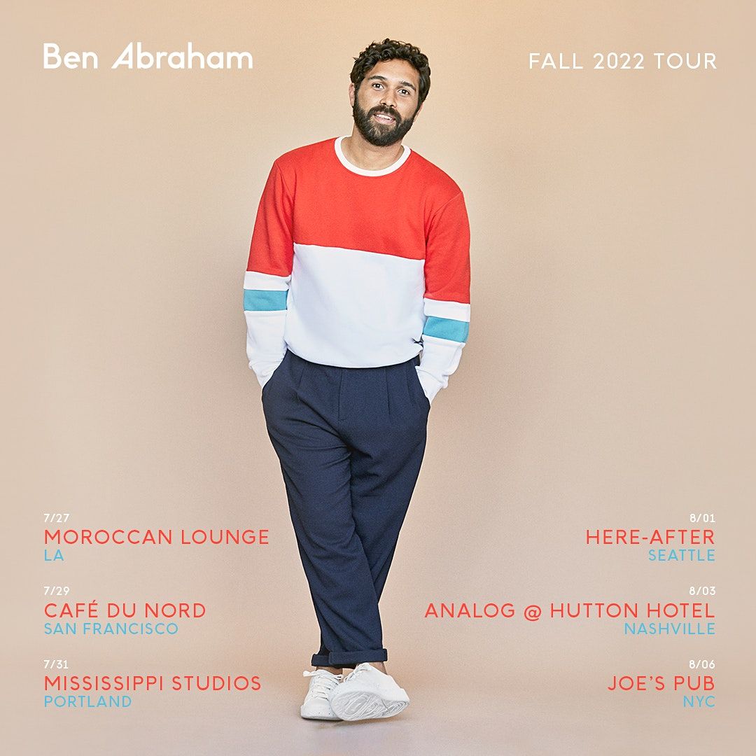 Ben Abraham - Fall 2022 tour at Analog at Hutton Hotel, Nashville on ...