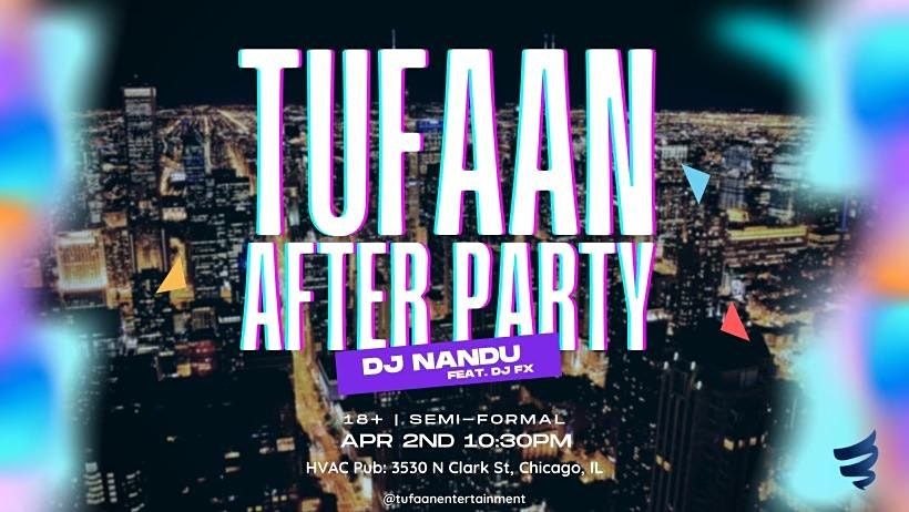Tufaan 2022 After Party at HVAC Pub, Chicago on 2nd April, 2022