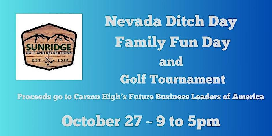 Nevada Ditch Day Carnival | Sunridge Golf and Recreations, Carson City ...