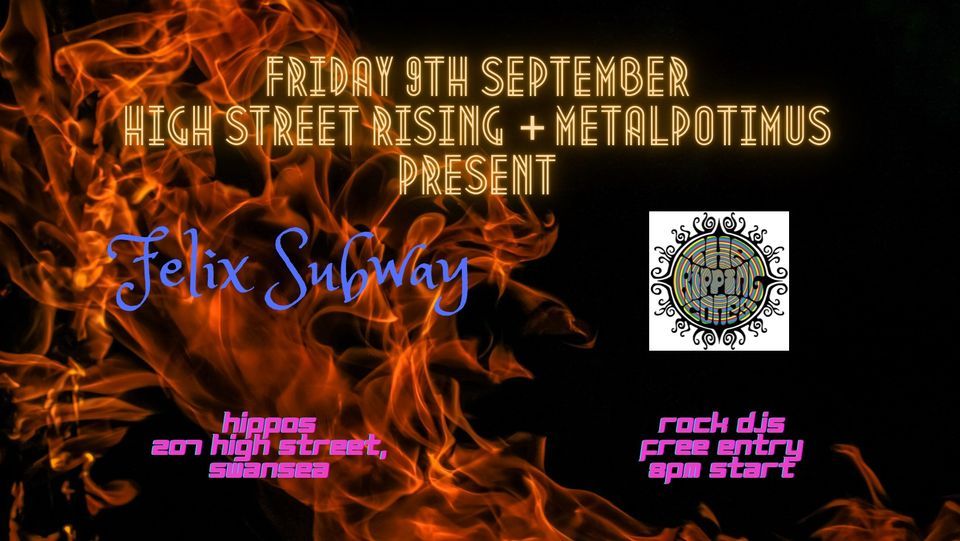 Metalpotimus and High Street Rising present The Ripping Cones and Felix ...