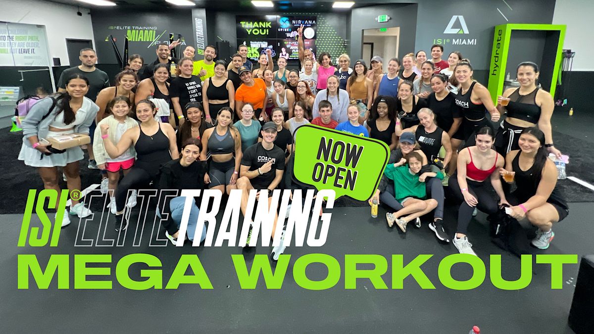 ISI MIAMI MEGA WORKOUT at ISI ELITE TRAINING - MIAMI on 29th January, 2023