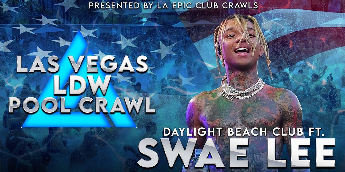 Swae Lee on LDW Las Vegas Pool Crawl at Daylight Beach Club, Las Vegas ...