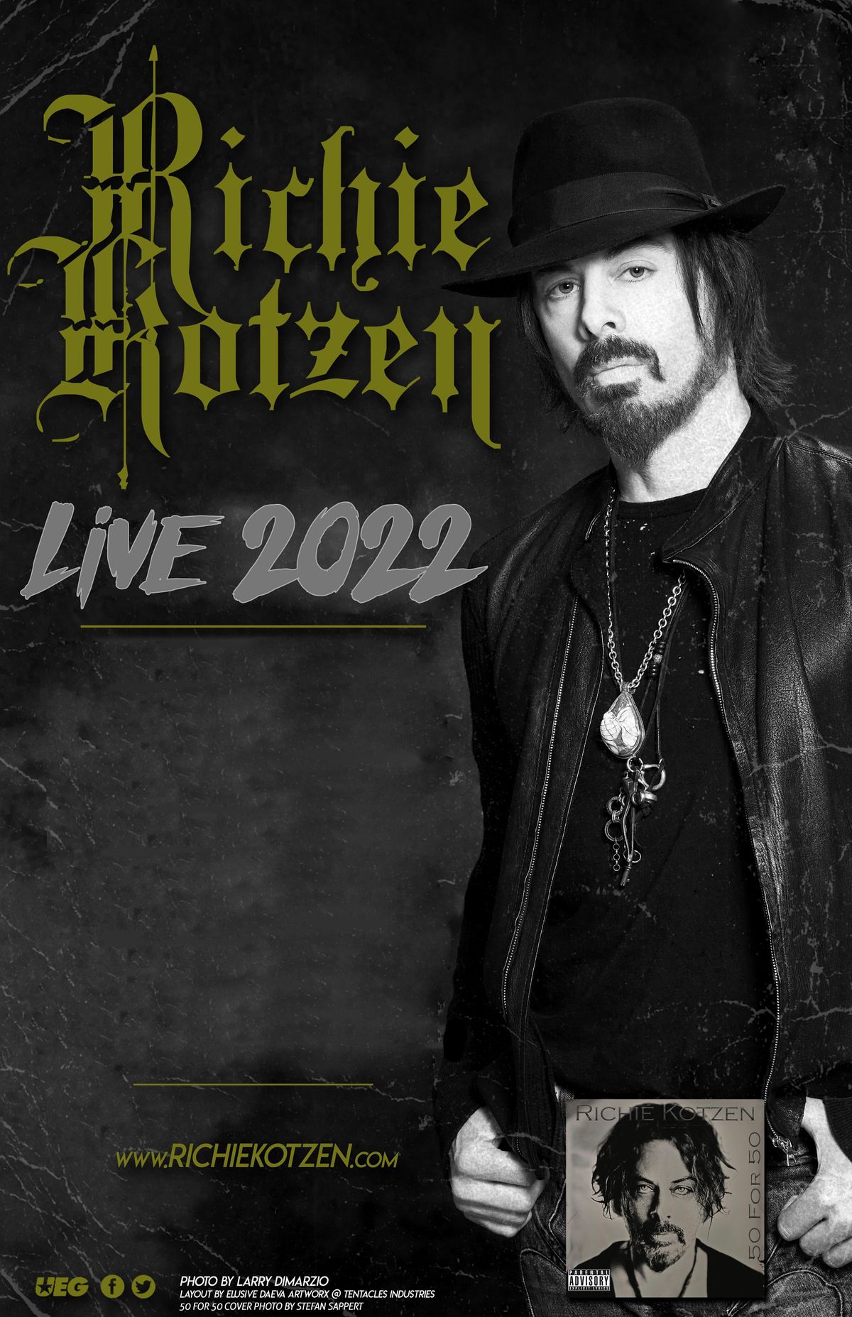 RICHIE KOTZEN at Count's Vamp'd Rock Bar & Grill, Las Vegas on 14th ...