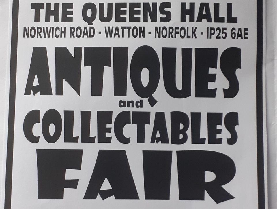 Antiques and Collectables Fair | Queen's Hall, Watton, Thetford, EN ...