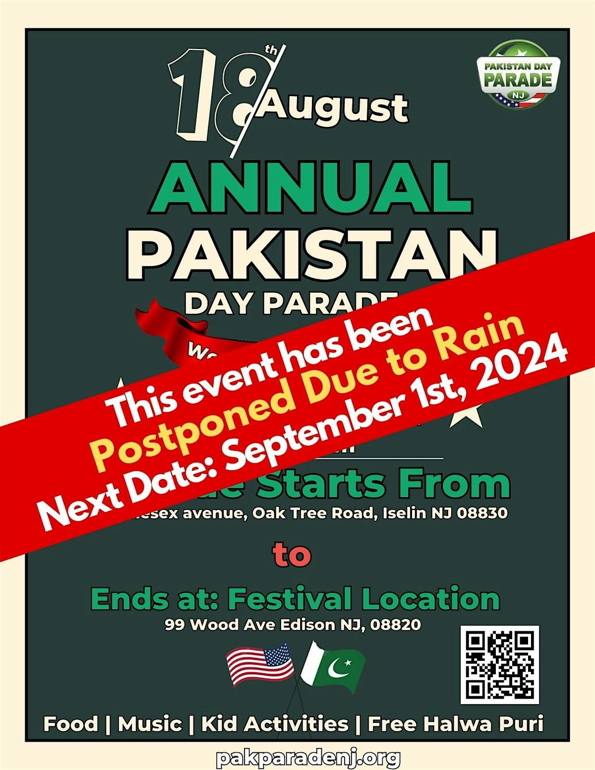 Pakistan Day Parade at 1388 Oak Tree Rd, Iselin, NJ 08830 (Parade Start ...