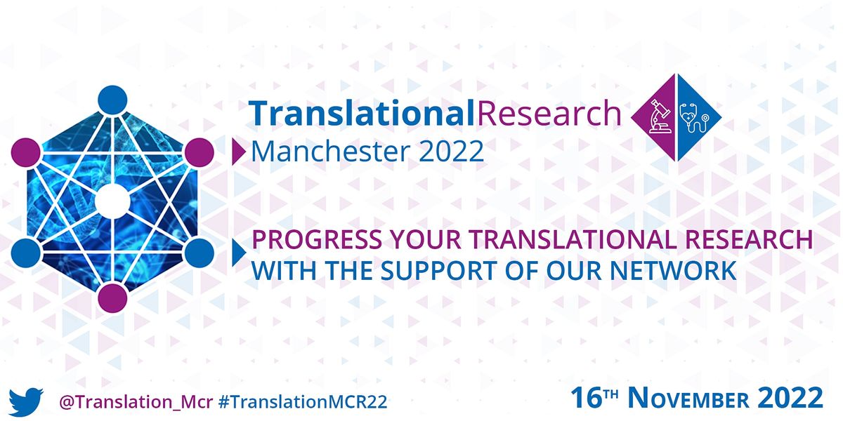 Translational Research at Manchester 2022 at Pendulum Hotel, Manchester ...