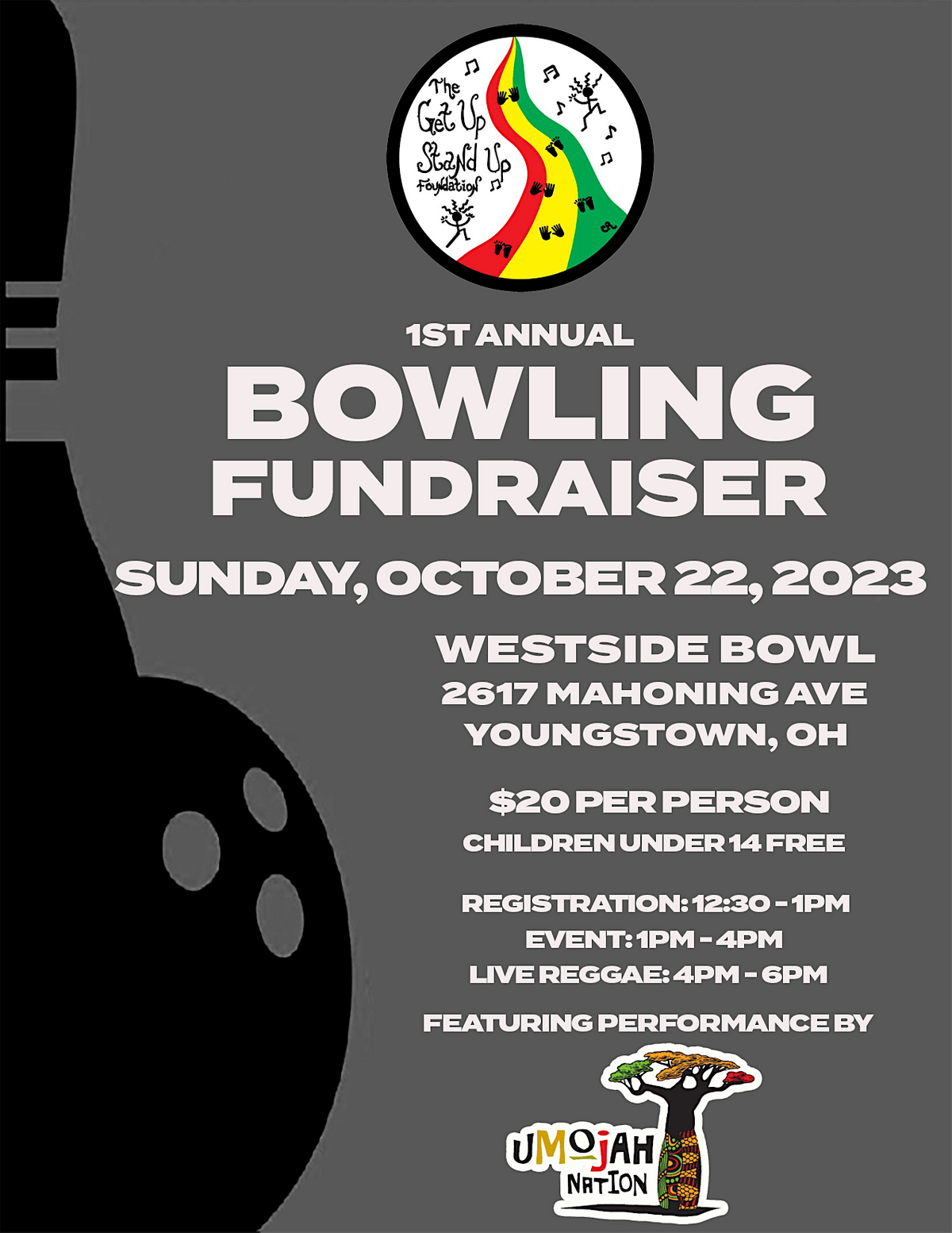 Bowling Fundraiser for The Get Up Stand Up Foundation at Westside Bowl ...