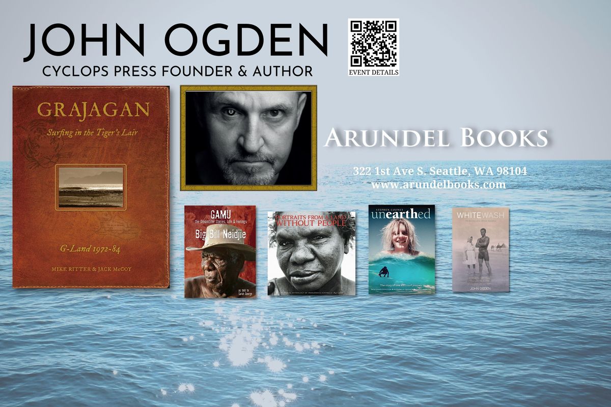 Australian Author/Publisher, John Ogden visits Arundel Books at Arundel ...