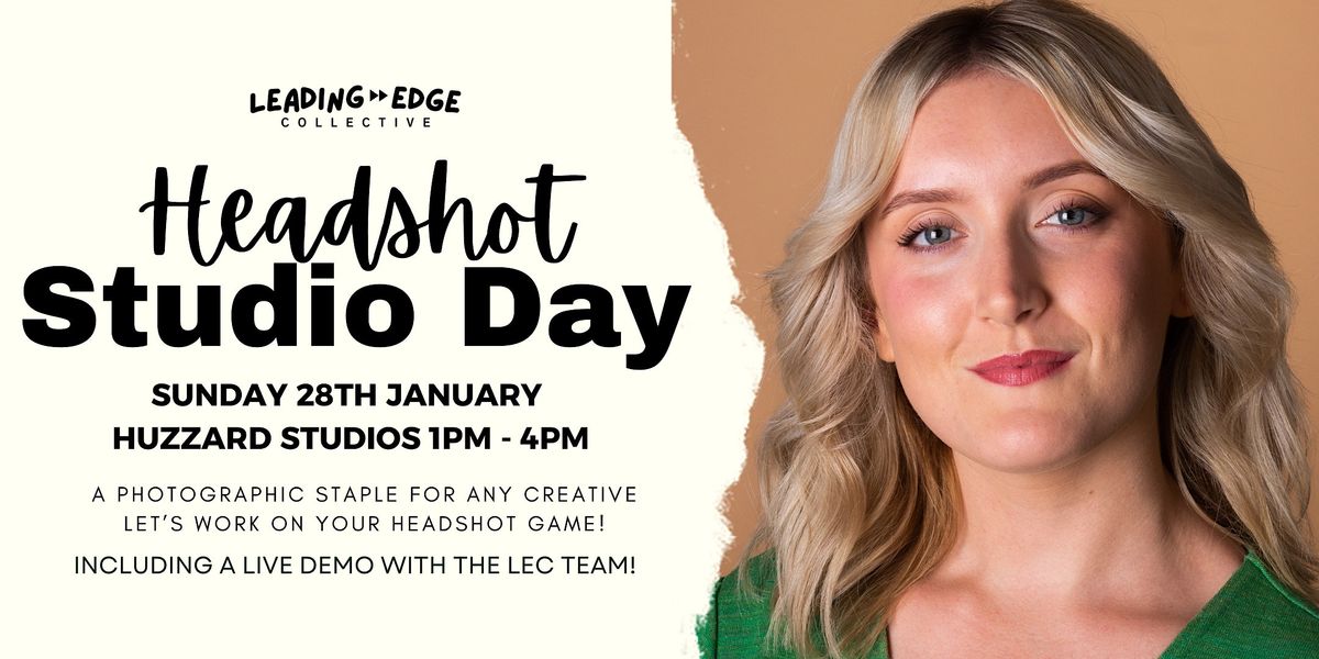 HEADSHOT Studio Day | Huzzard Studios, Perth, WA | January 28, 2024