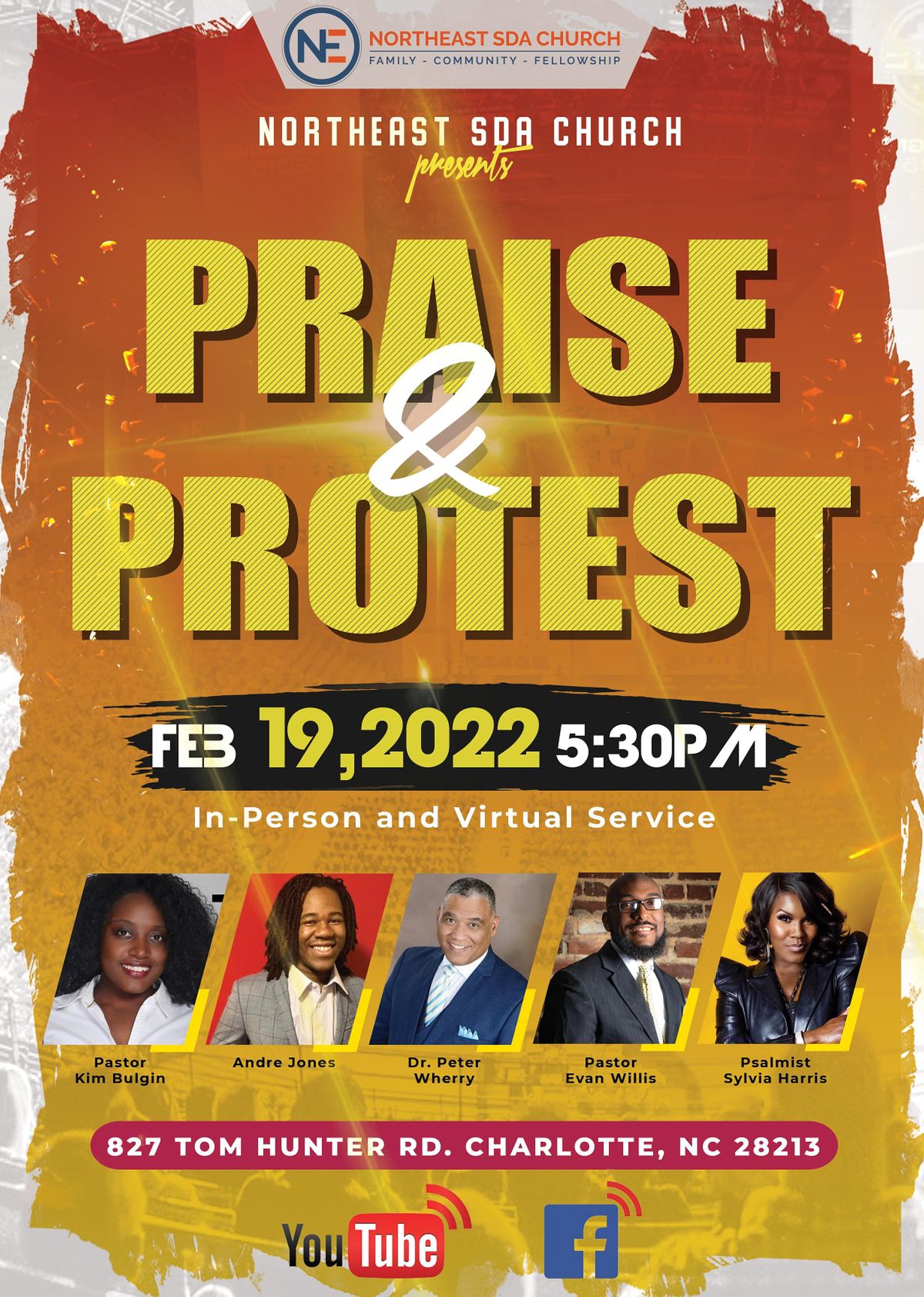 Praise & Protest: A Celebration of Black Preaching at 827 Tom Hunter Rd ...